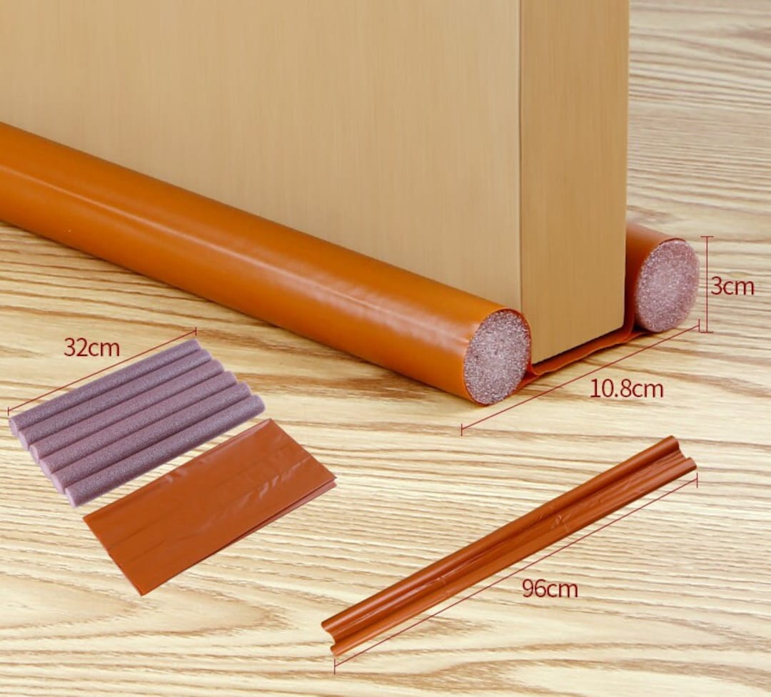 Flexible Door Bottom Sealing Strip Guard Wind Dust Threshold Seal Draft ...