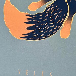 Veles as a Fox, Illustration, Enchanted Forest, Slavic Mythology Fine ...