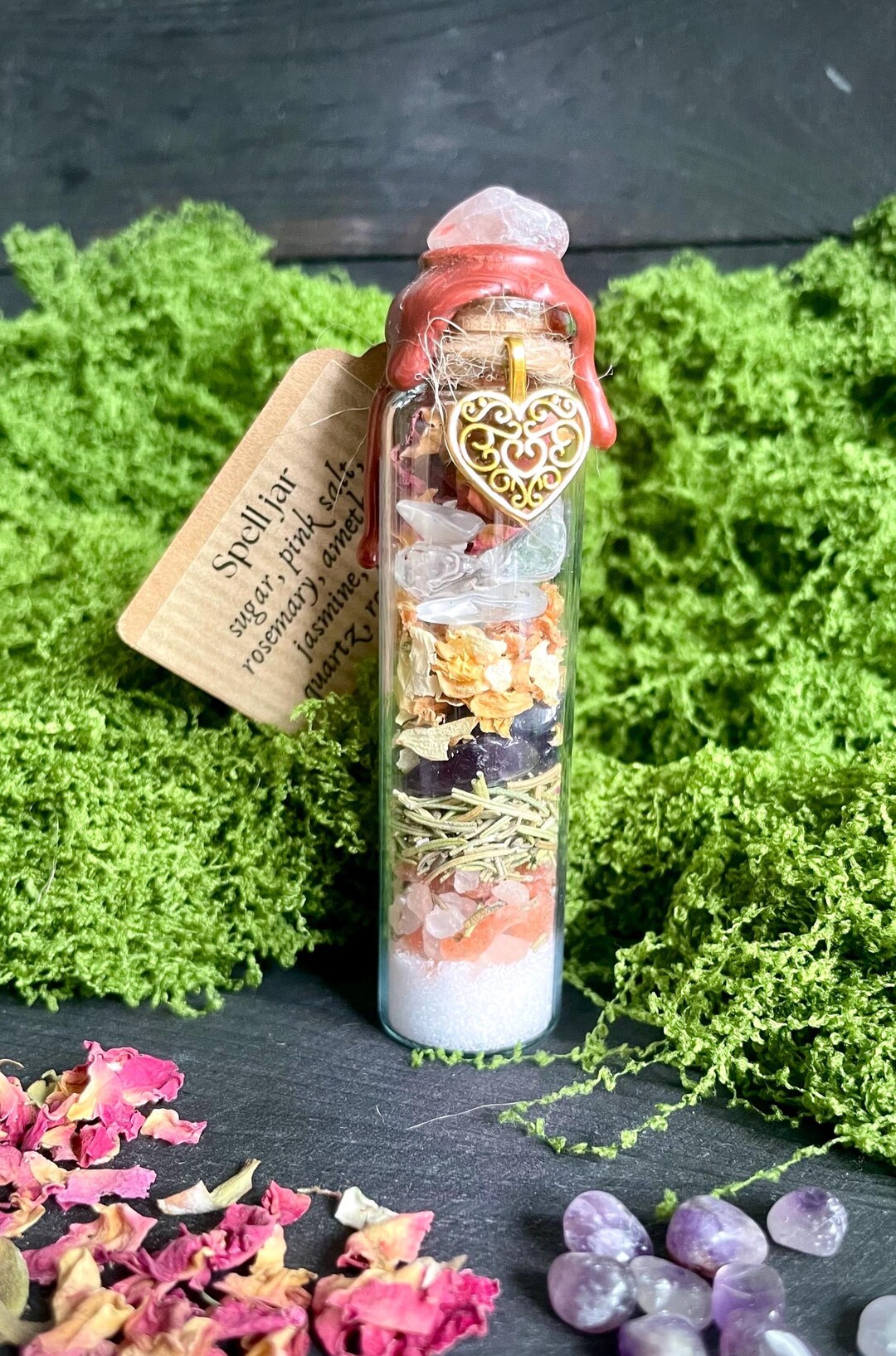 Self Love Spell Jar - Manifestation Jar - Self Care Ritual - Self ...
