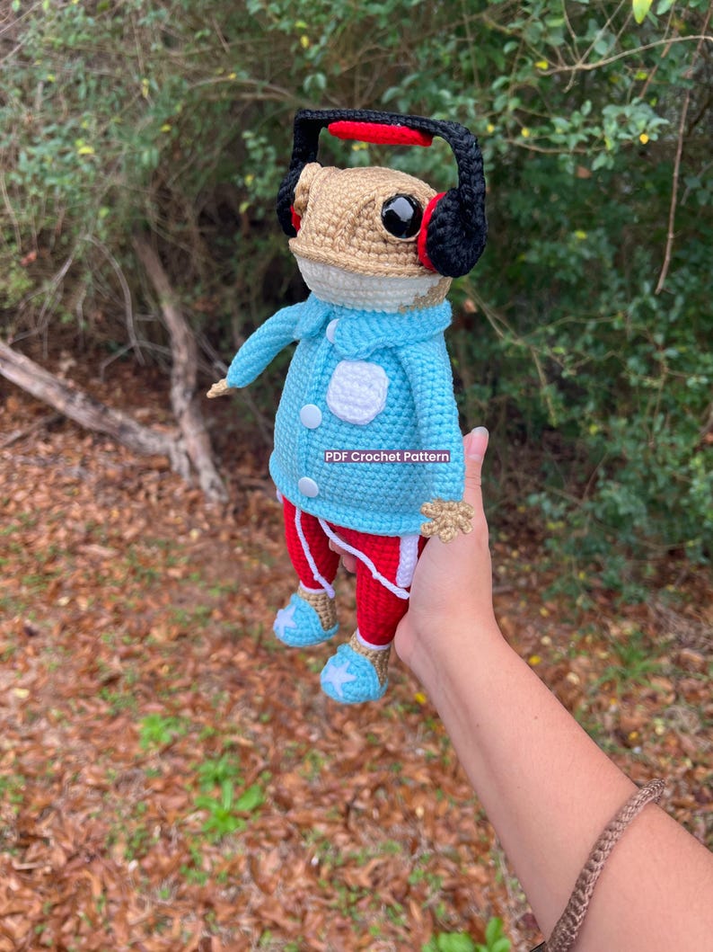 Sapo Concho English PDF Pattern, Blue Outfit Sapito Concho. - Etsy