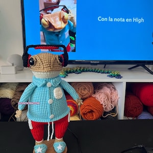 Sapito Concho Crochet Amigurumi,sapo Concho a Crochet,bad Bunny Crochet ...