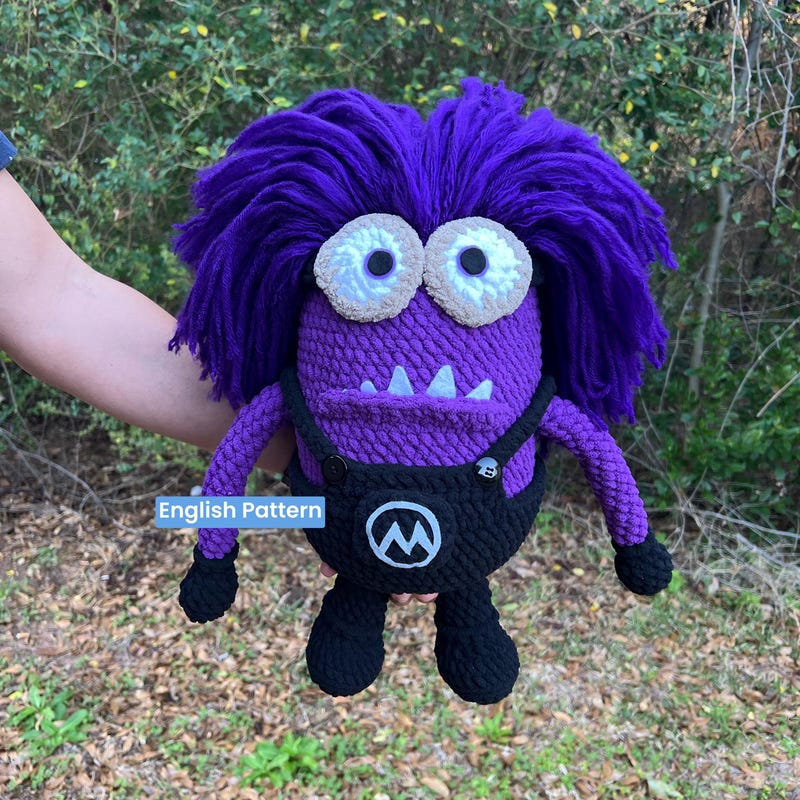Purple Minion - Etsy