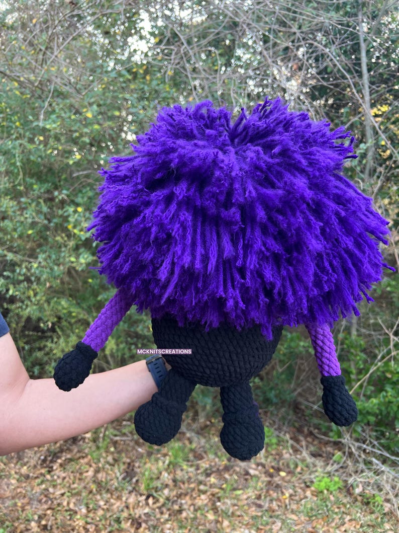 PDF Crochet Purple Minion Amigurumi English Pattern - Etsy