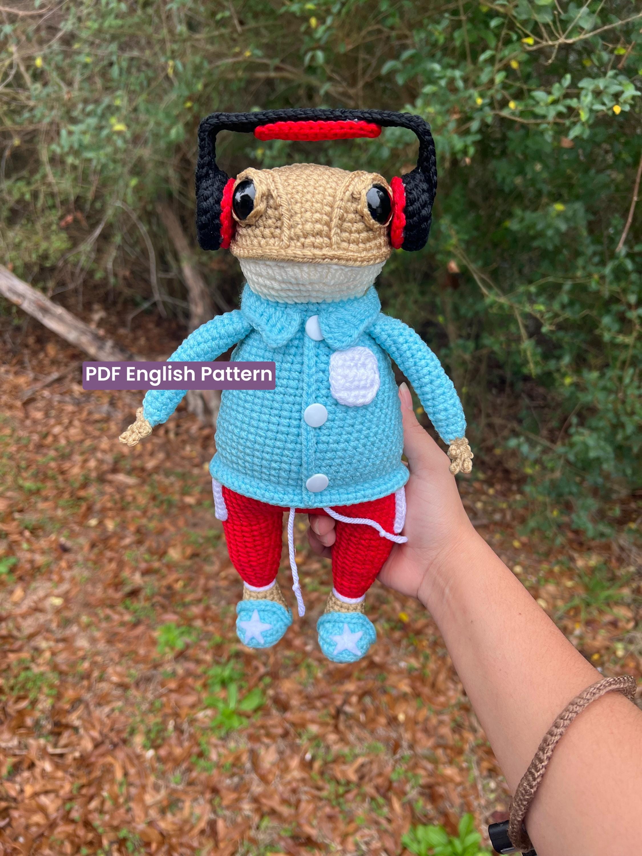 Sapo Concho English PDF Pattern, Blue Outfit Sapito Concho. - Etsy