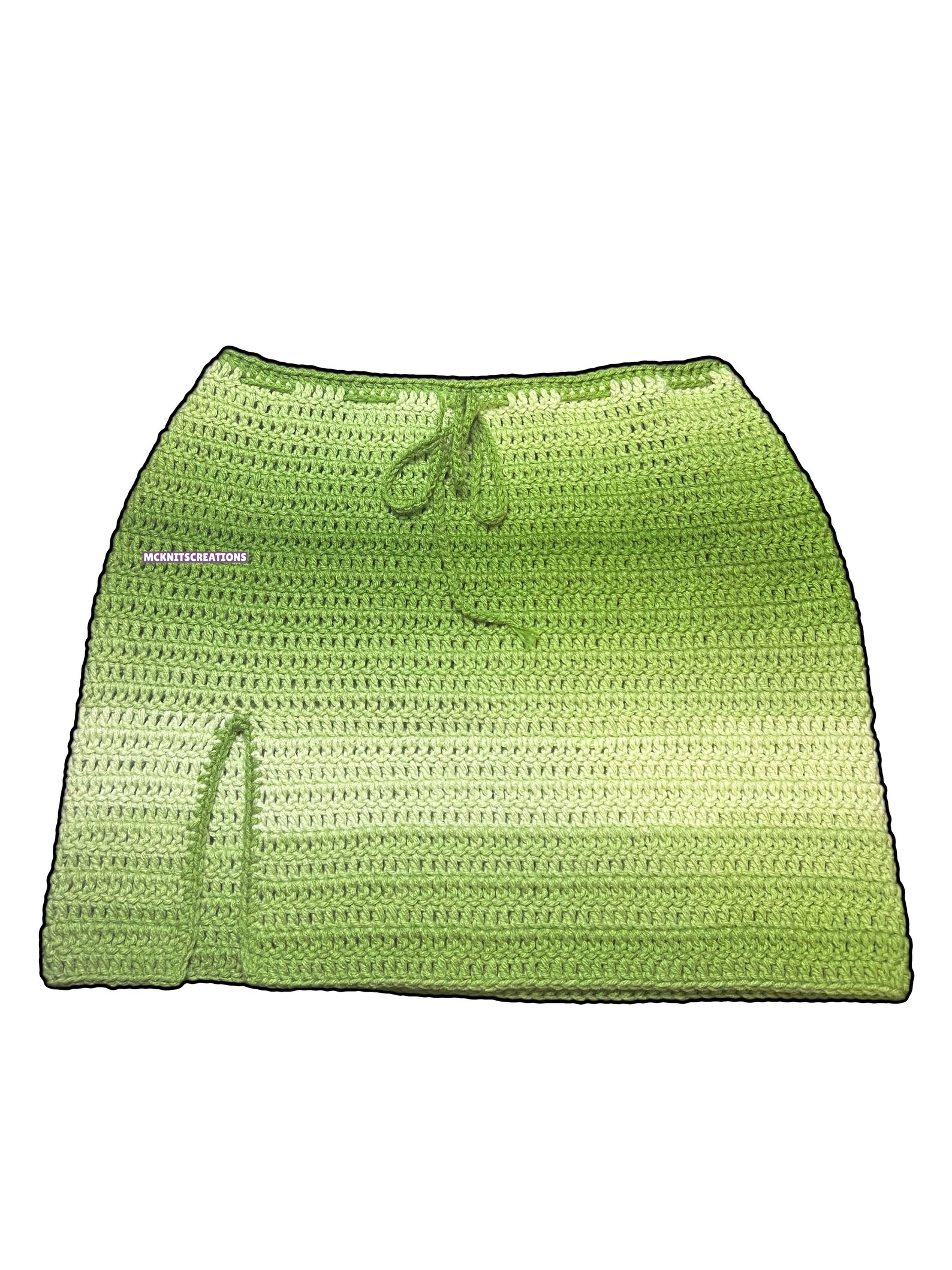 Crochet Open Slit Mini Skirt/ Summer Skirt for Women/mcknitscreations ...