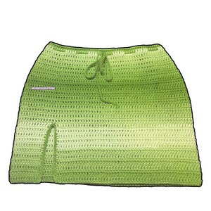 Crochet Open Slit Mini Skirt/ Summer Skirt for Women/mcknitscreations ...