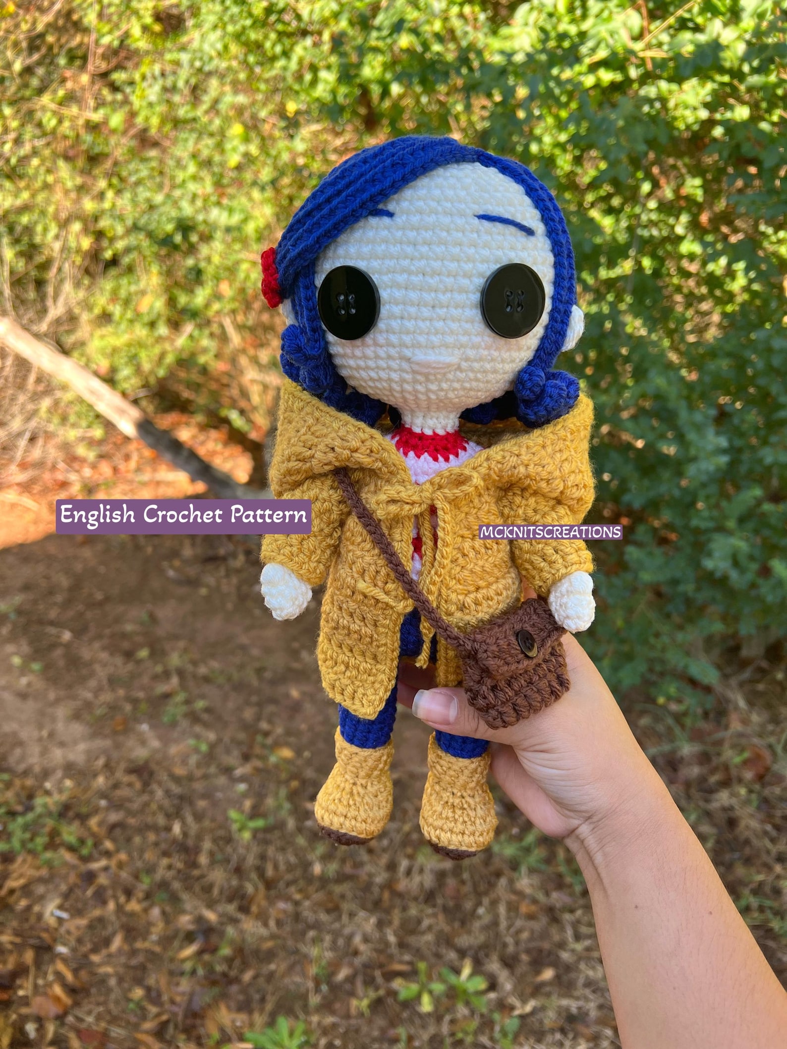 PDF Coraline Crochet Pattern (english) - Etsy