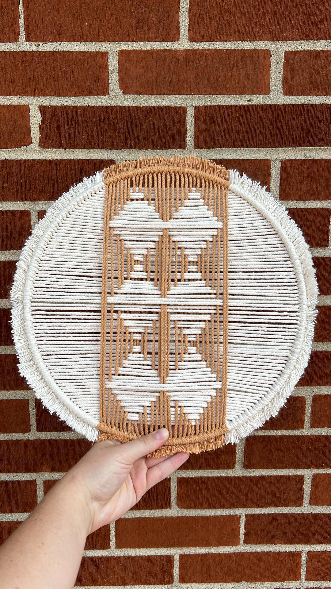 Hand Woven Diamond Pattern | Boho Wall Decor | Trending Art ...