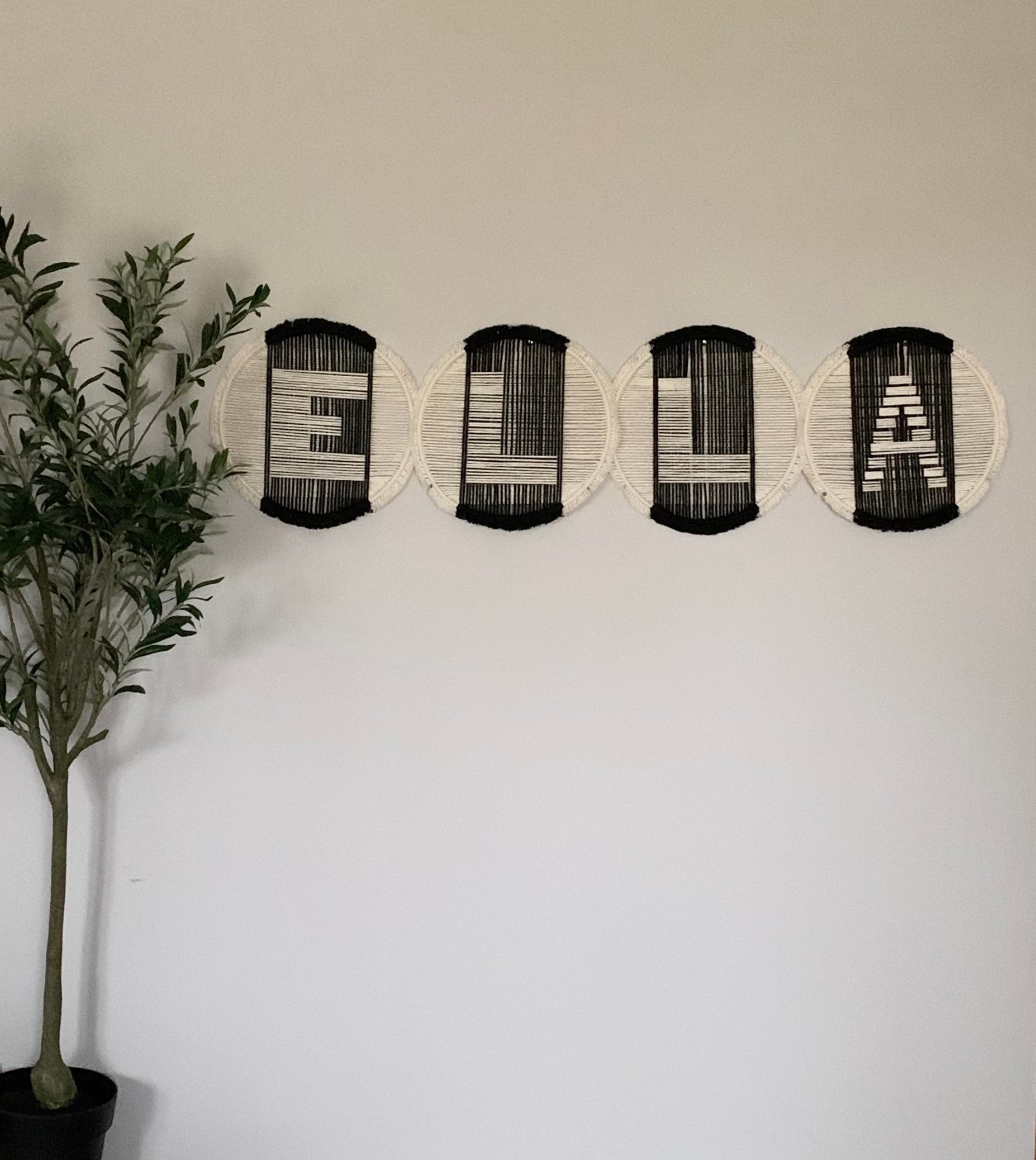 Personalized Full Name Wall Hangings / the Original / Letter Hanging ...