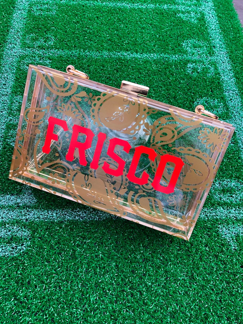 NFL Clear Purse | Nfl Gameday Purse | Nfl Gameday Gear | Clear Bag ...
