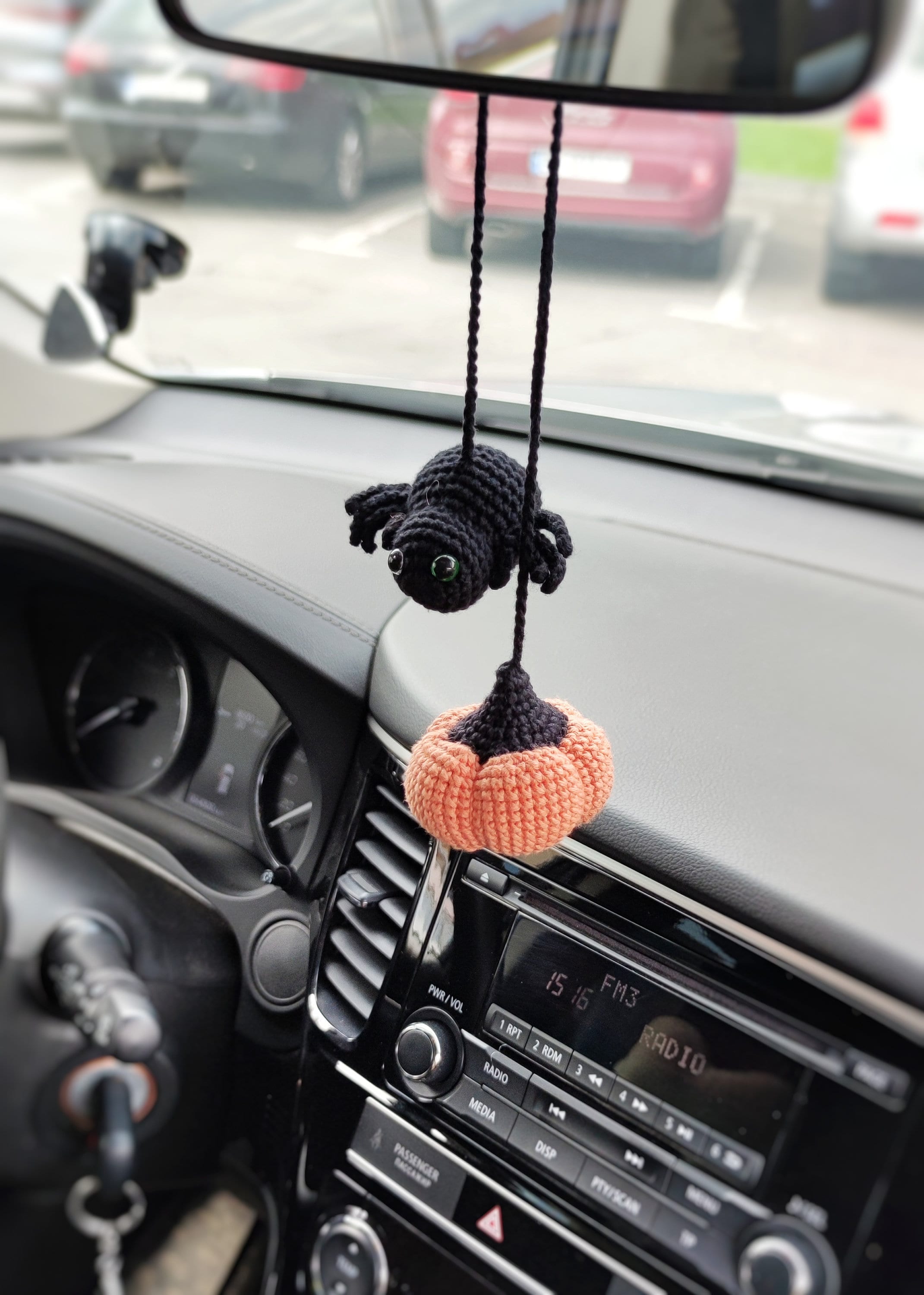 Halloween Car Accessory | Halloween Car Decor | Car Mirror Hanging ...