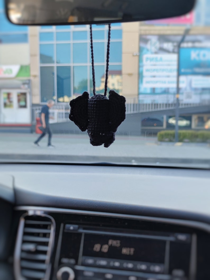 Halloween Car Accessory Bat Car Decor for Teens Goth Car Accessories ...