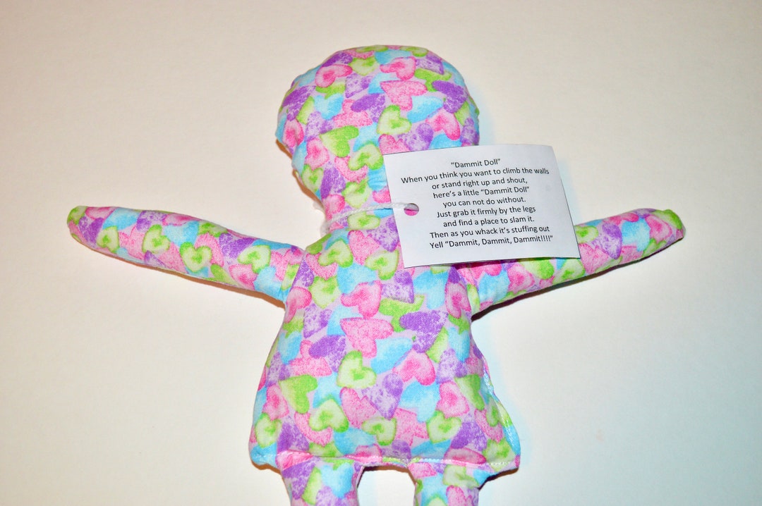 Stress Doll, Dang It Doll, Dammit Doll, Darn It Doll, Stress Relief Toy ...