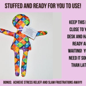 Dammit Doll, Darn It Doll, Stress Doll, Stress Relief Toy, Funny Desk ...