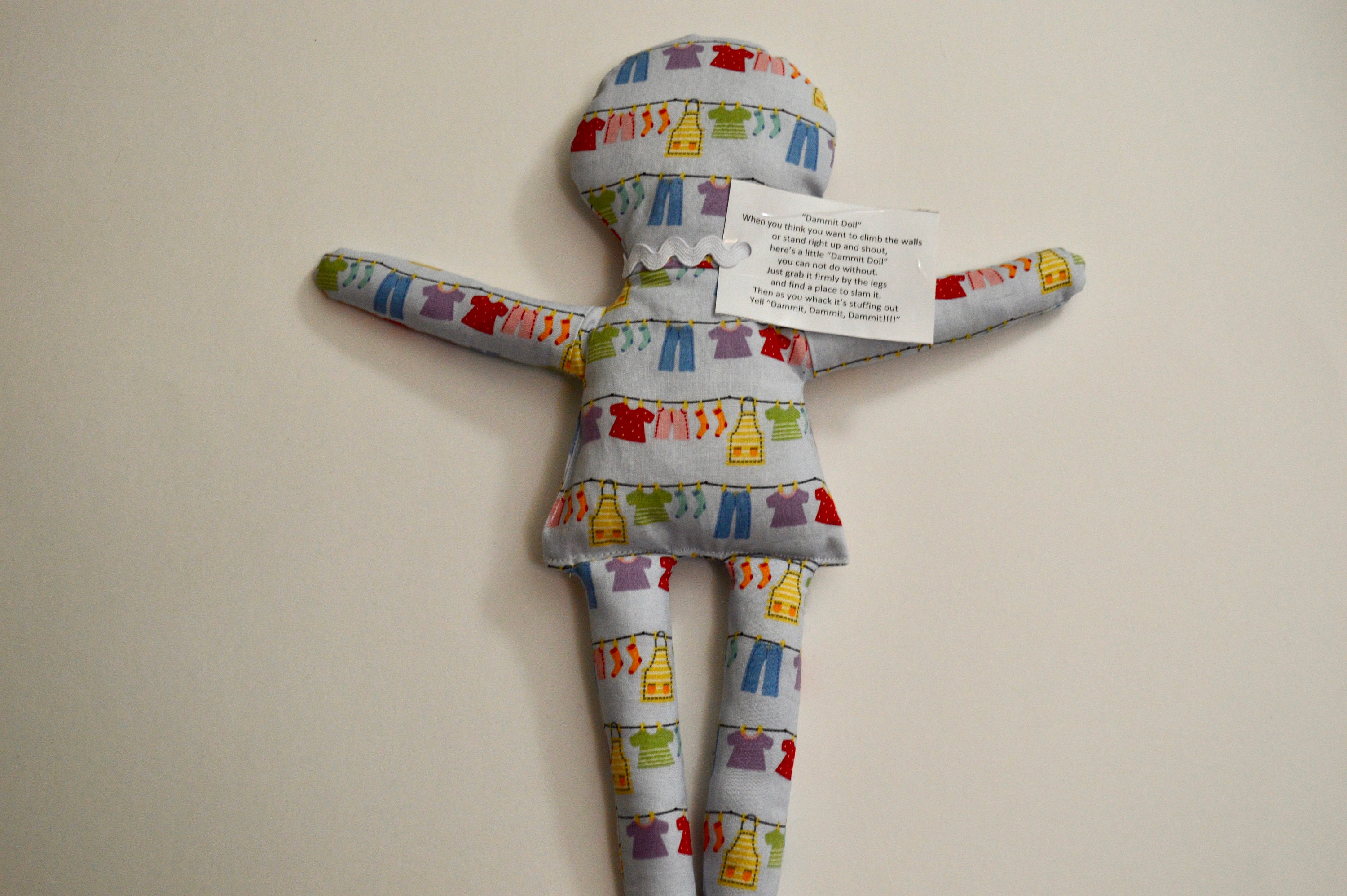 Dammit Doll Nurse, Stress Relief Toy, Darn It Doll, Anxiety Management ...