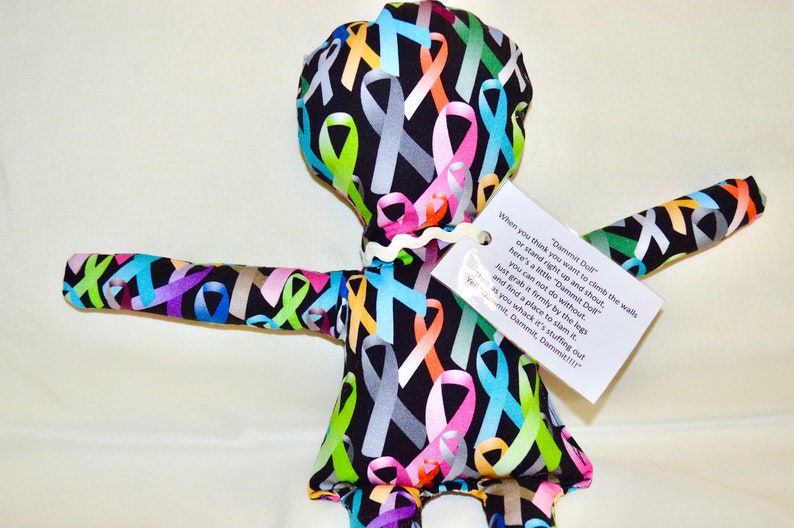 Dammit Doll Cancer, Darn It Doll, Stress Relief Toy, Stress Relief Gift ...