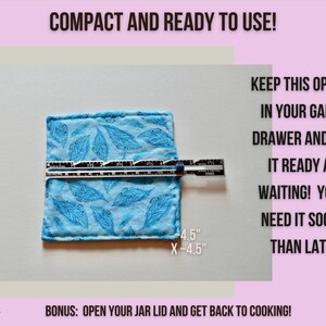 Jar Opener Grip, Jar Gripper, Jar Opener Purple, Fabric Jar Opener ...