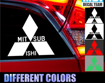 Mitsubishi Eclipse Decal - Etsy