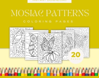 20 Boho Themed Coloring Pages | Printable PDF | Boho Inspired Art ...