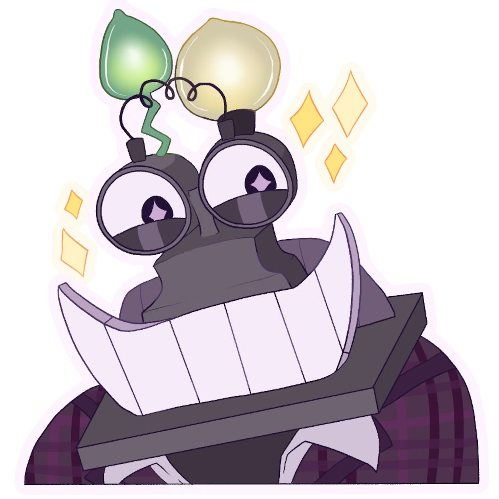 3 Toontown Cog Boss Clear Acrylic Keychain Charms Vp - Etsy