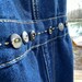 Slow Stitched, Patched + Embroidered Overalls, Upcycled Women's M Funky ...