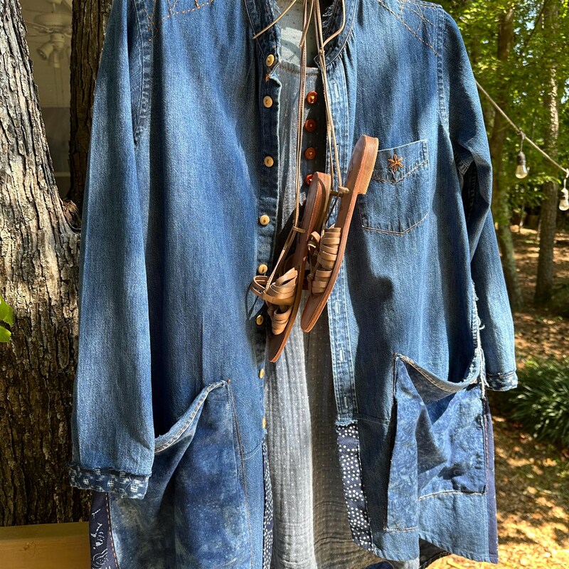 Denim Duster - Etsy