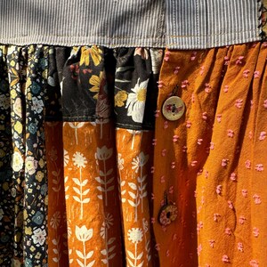 Beautiful Boho Duster, Stunning Upcycled Lg/freesize Tunic Top ...