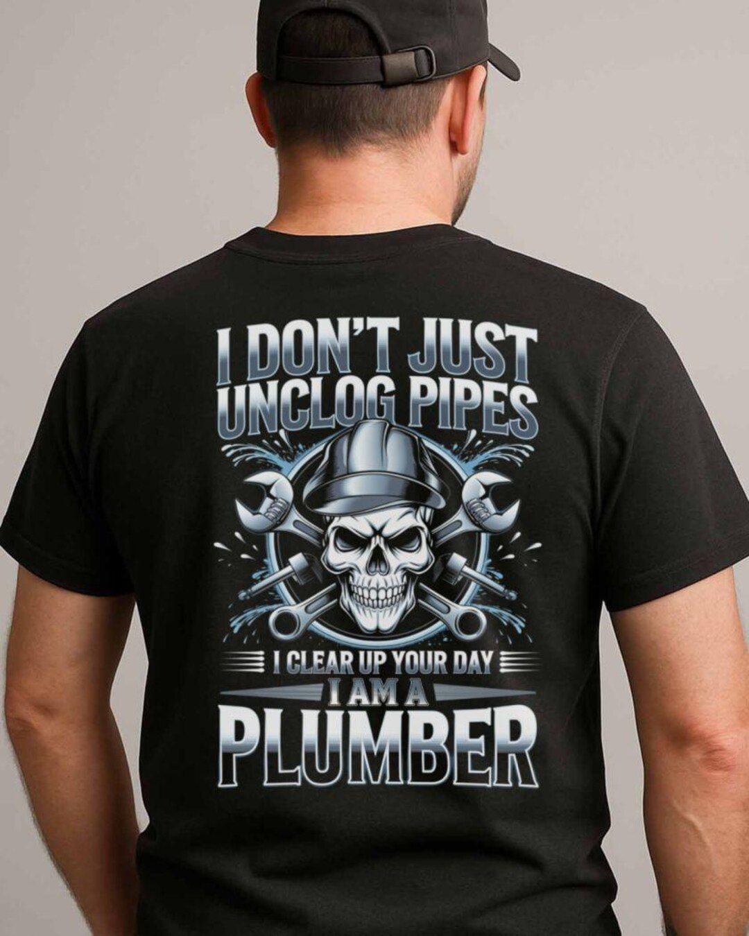 Plumber T-shirt, Gift for Plumber, Plumber Funny Shirt, I Don't Just ...