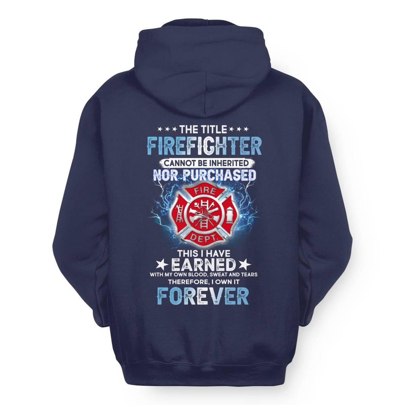 Firefighter Hoodie, Firefighter Tshirt, Firefighter Gift. Firefighter ...