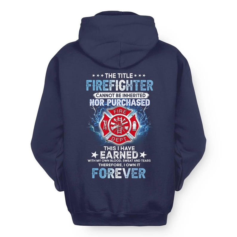 Firefighter Hoodie, Firefighter Tshirt, Firefighter Gift. Firefighter ...