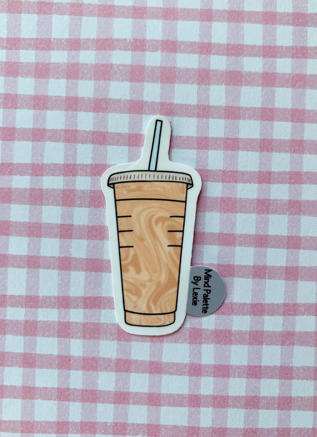 Iced Coffee Sticker | Easy Peel Sticker | Cold Brew Sticker | Sweet ...