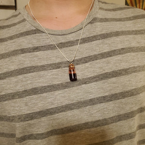Blood Vial Necklace - Etsy