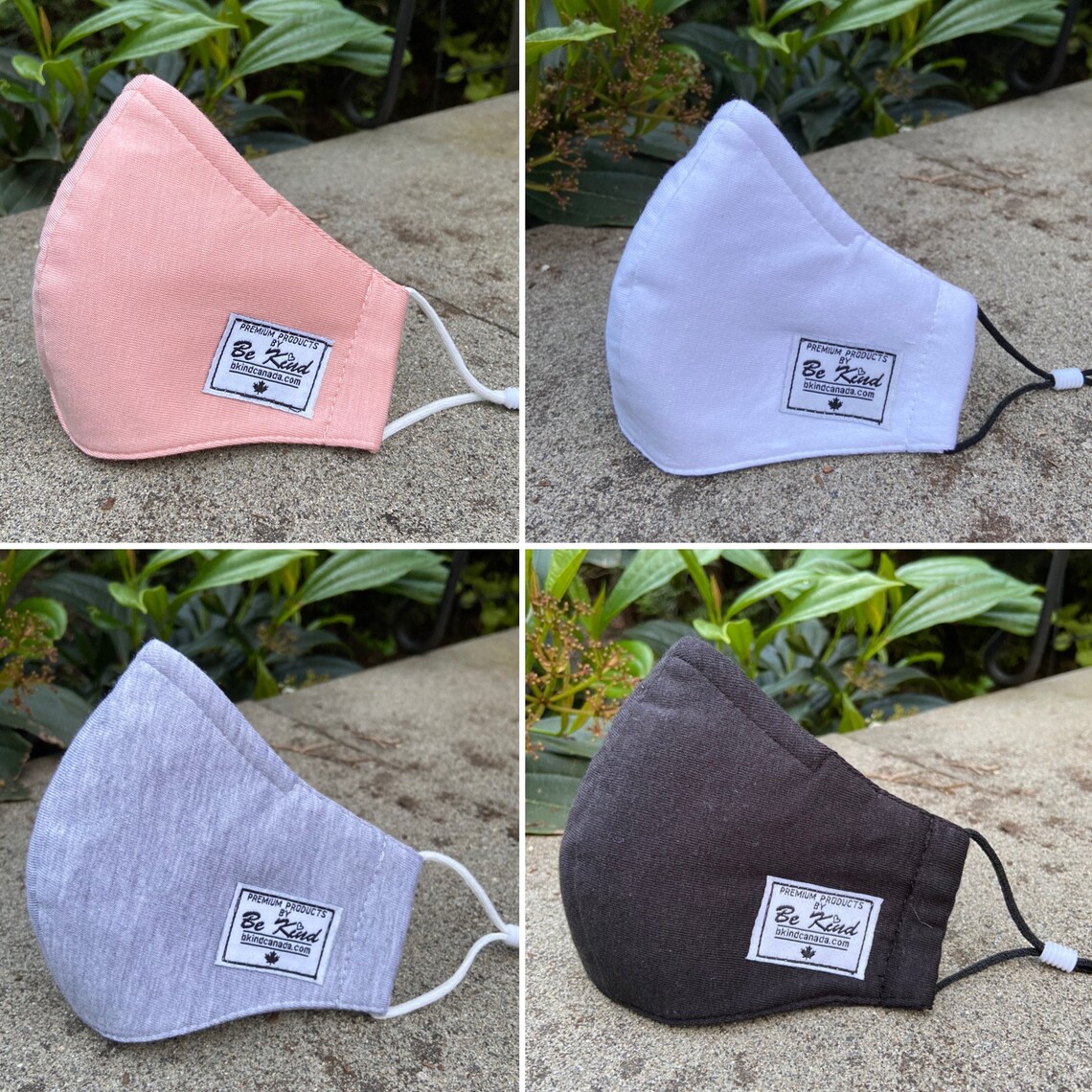 Bamboo Face Mask Canada 3-4 Layer 1-2 Layer Built in Filter - Etsy Canada