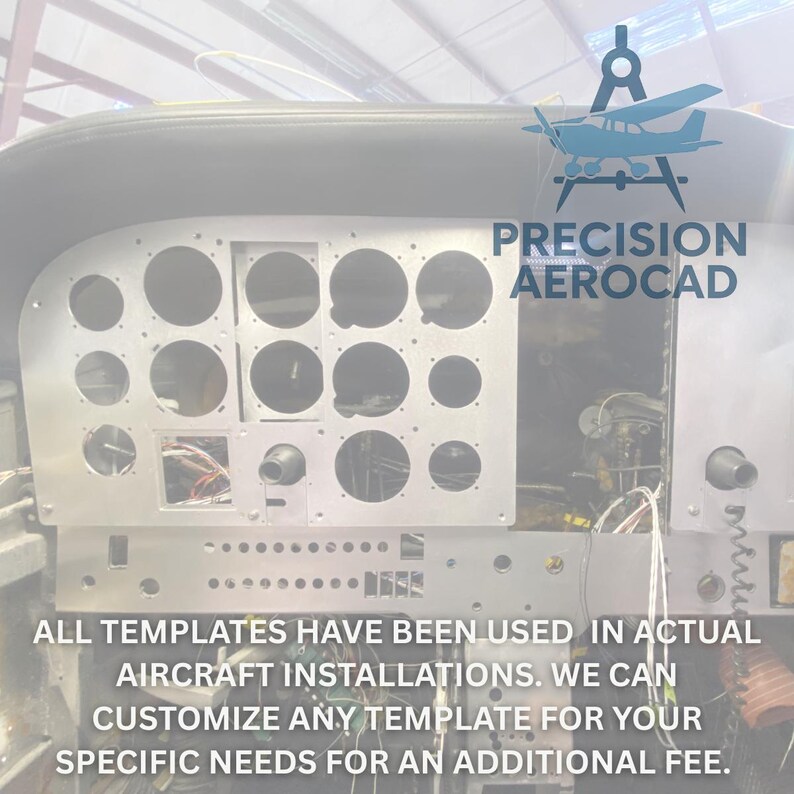 Cessna 182P Instrument Panel CAD File (dual Dynon) - Etsy