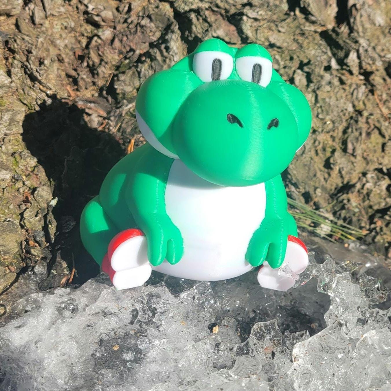 Fat Yoshi 3D Print - Super Mario Rpg - Etsy