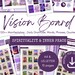Printable Vision Board Manifesting Inner Peace Manifesting Spirituality ...