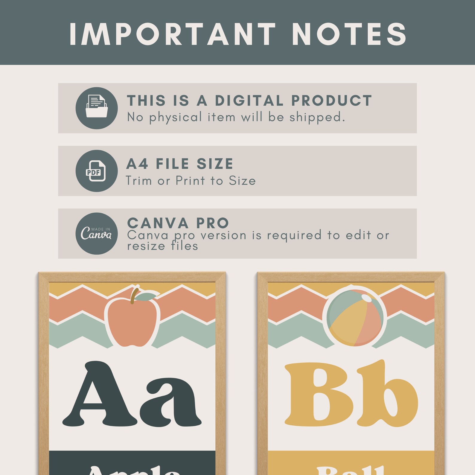 Editable Alphabet Classroom Posters Sets Alphabet for Classroom Decor ...