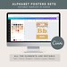 Editable Alphabet Classroom Posters Sets Alphabet for Classroom Decor ...