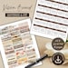 Printable Vision Board Kit Manifesting Happiness Manifesting Joy Vision ...