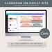 Editable Classroom Jobs Display Printable Classroom Jobs Display Modern ...