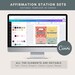 Editable Classroom Affirmation Station Display Modern Boho Classroom ...