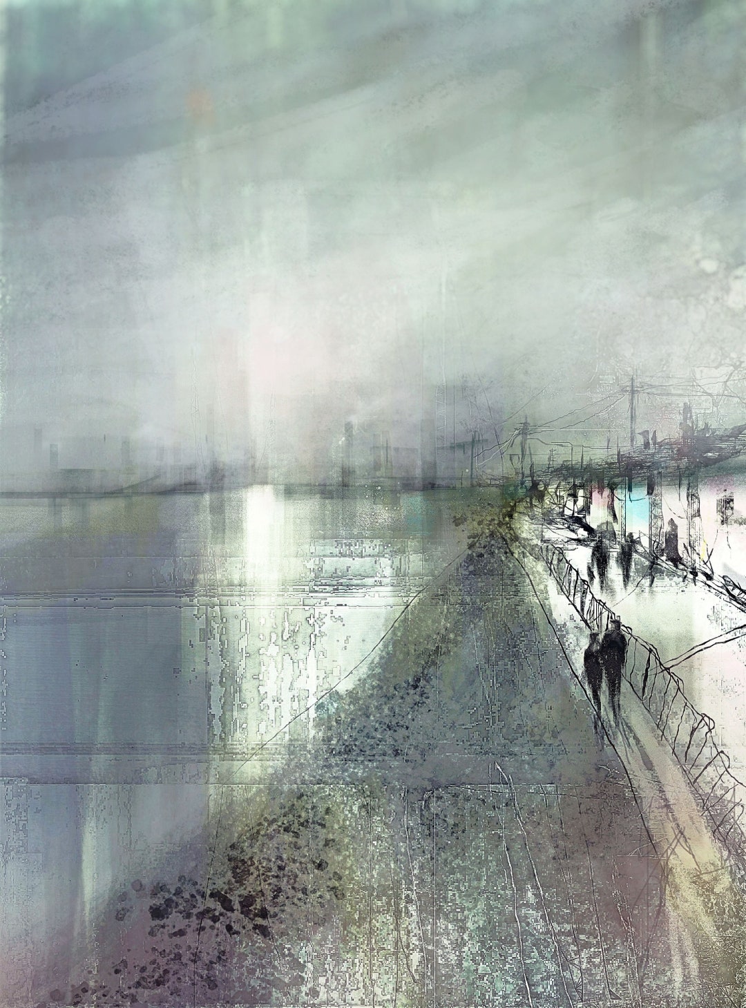 Seahouses | Seascape | Giclee Print | Northumbria | North Sea ...