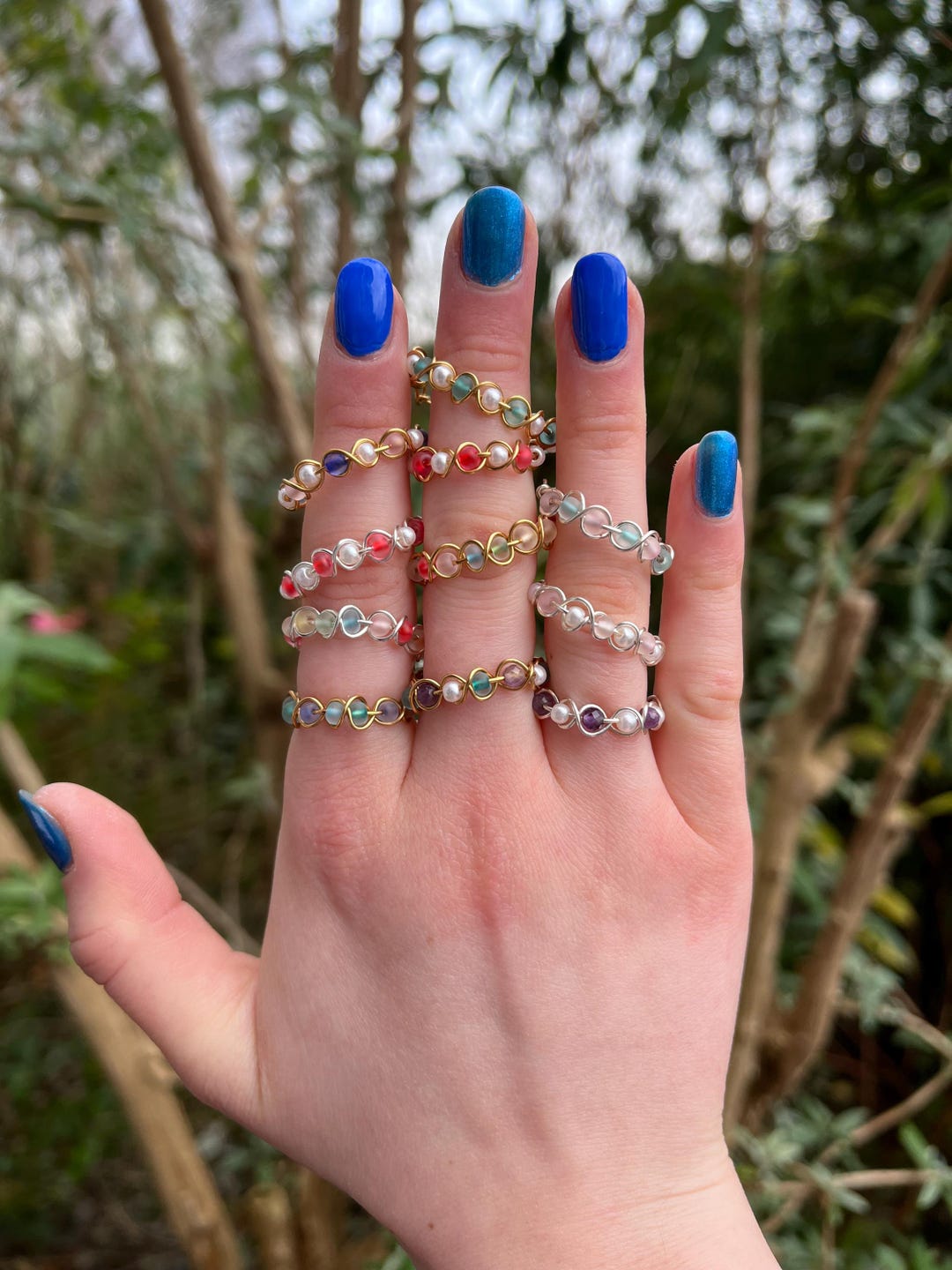 Braided Wire Rings - Etsy