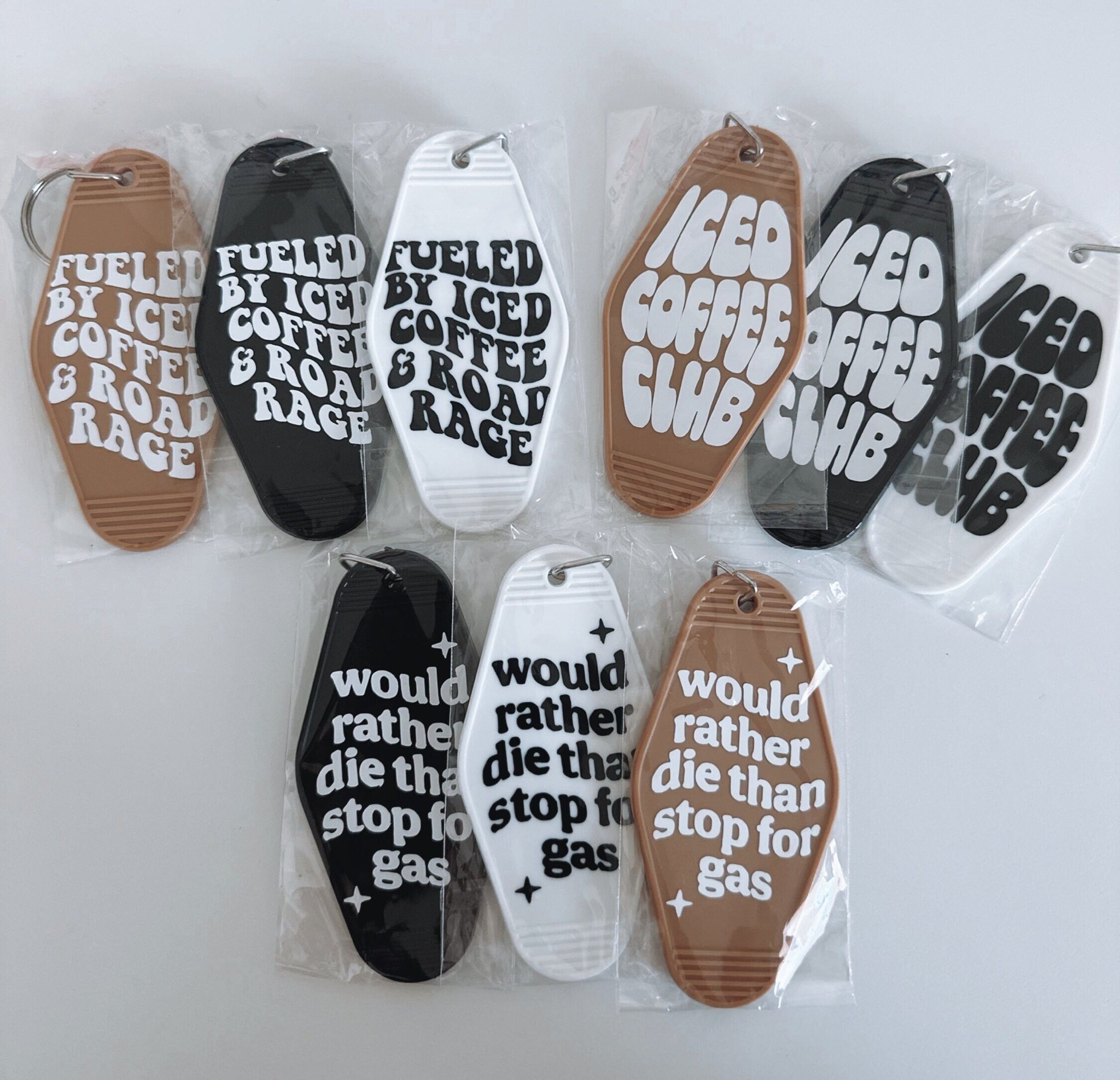 Motel Keychain, Coffee Keychain, Iced Coffee Club, Iced Coffee and Road ...