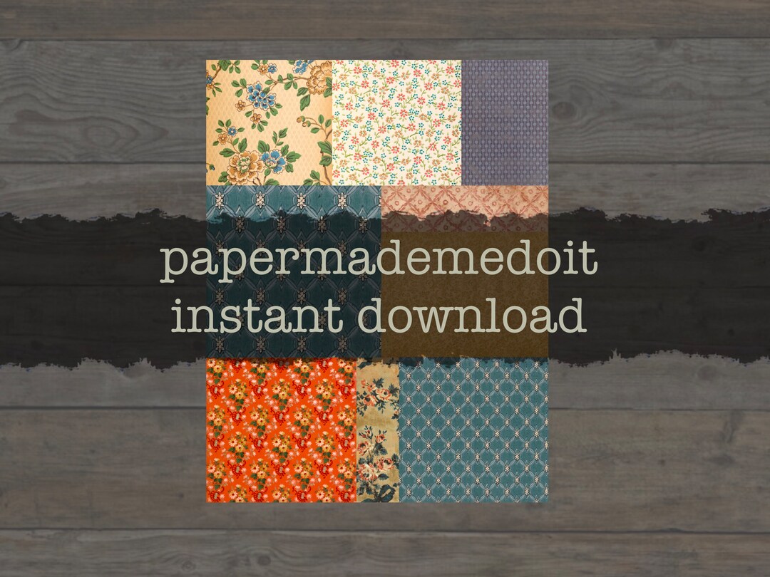 Printable Collage Sheet - Farm Life Collage Paper - Journal Supplies ...