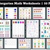 1 to 10 Counting, Busy Book Worksheet, Toddler Learning Binder, Numbers ...