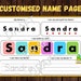 I Can Build My Name, Personalized Name Page, Learn My Name, Trace My ...