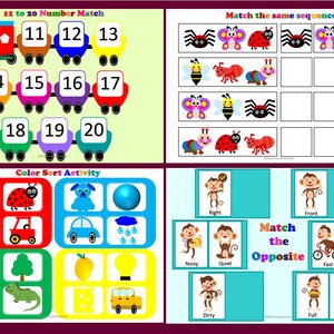 Toddler Busy Book- Mega Bundle Includes 33 Activities, Learning Binder ...
