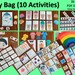 Toddler Busy Book Mega Bundle Includes 33 Activities, Learning Binder ...