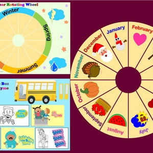 Toddler Busy Book- Mega Bundle Includes 33 Activities, Learning Binder ...